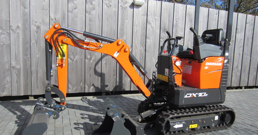 Doosan DX10z | Gebruikte midigravers en minigravers te koop bij Anema Arum