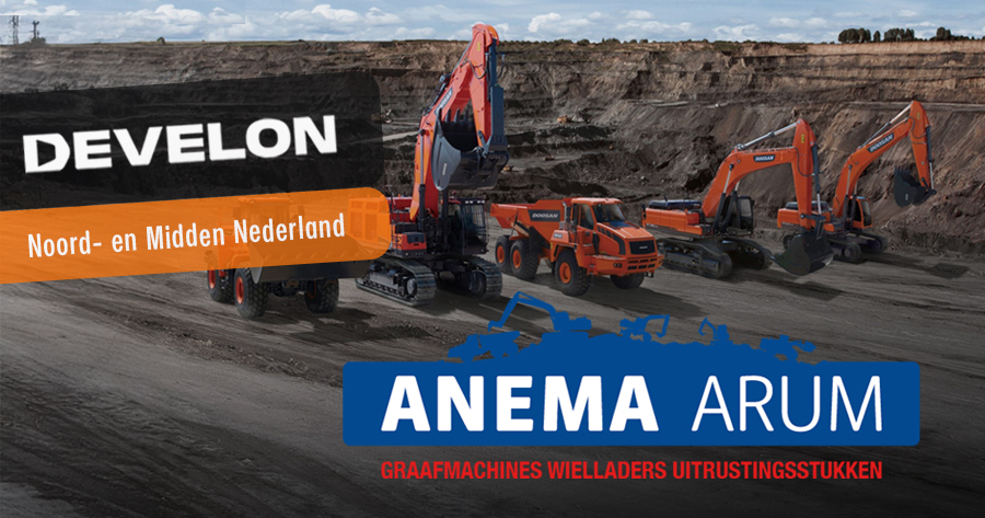 Develon dealer Noord- en Midden Nederland | Anema Arum